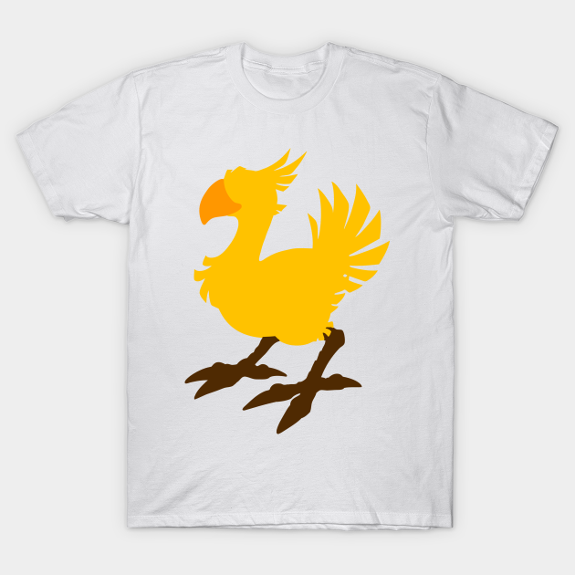 Chocobo Silhouette Chocobo T Shirt Teepublic